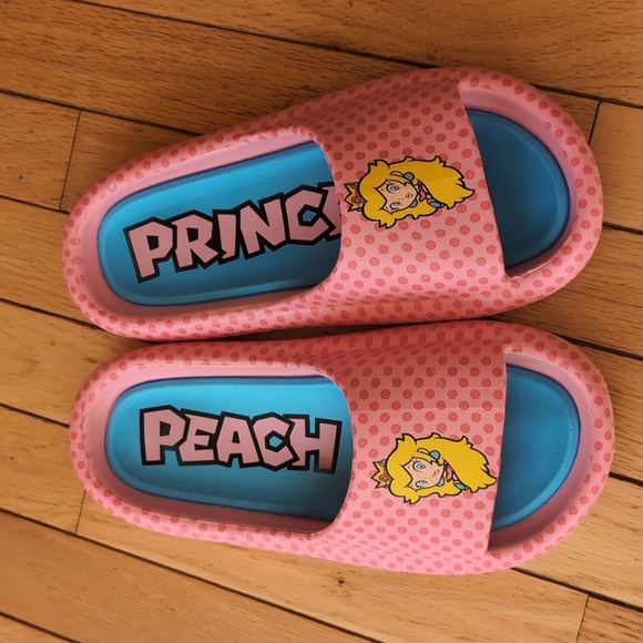 Shoes | Princess Peach Slides | Poshmark